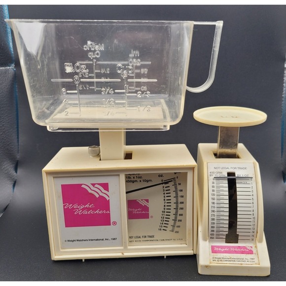 Weight Watchers | Kitchen | Vintage 988 Weight Watchers Food Scale Lot ...